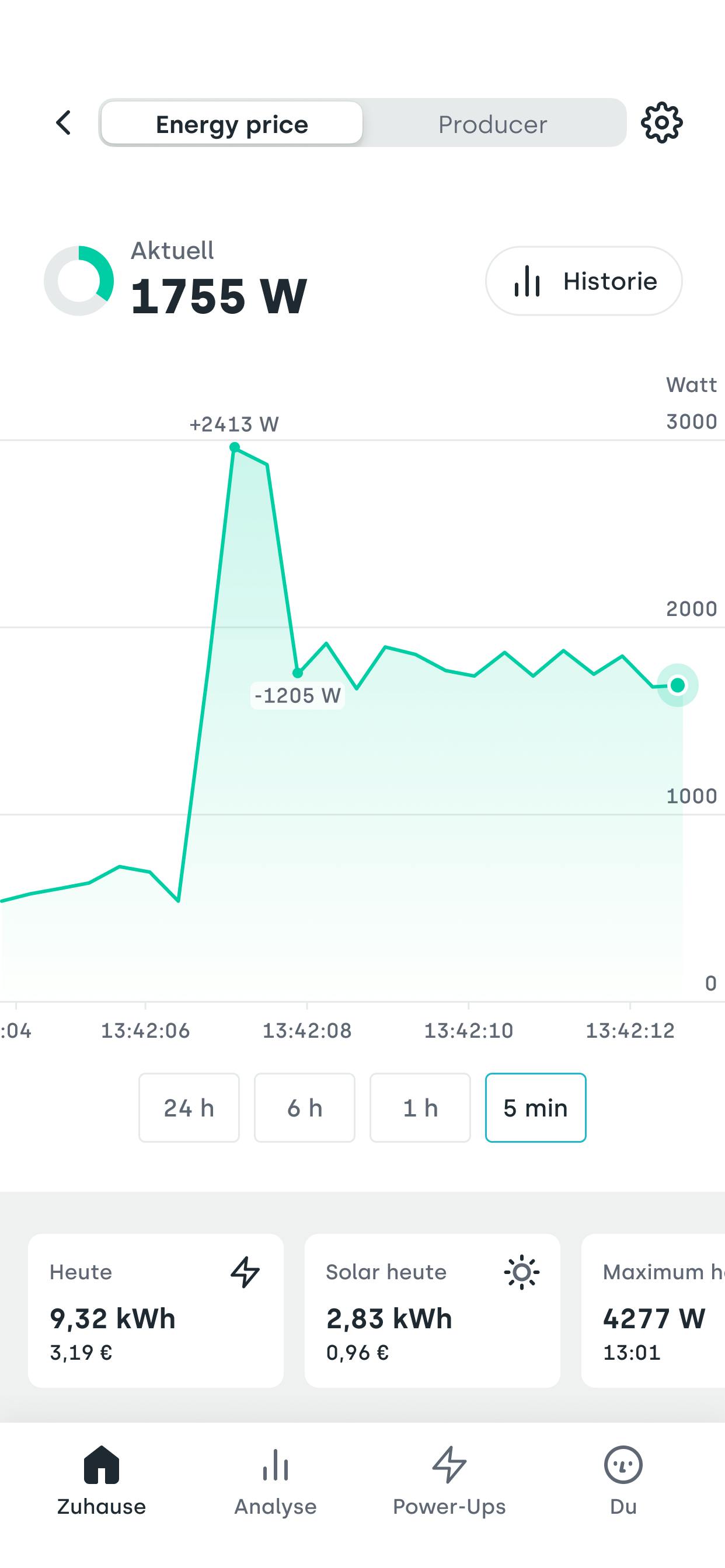 Pulse – Der Strom-Tracker ⚡️ Tibber